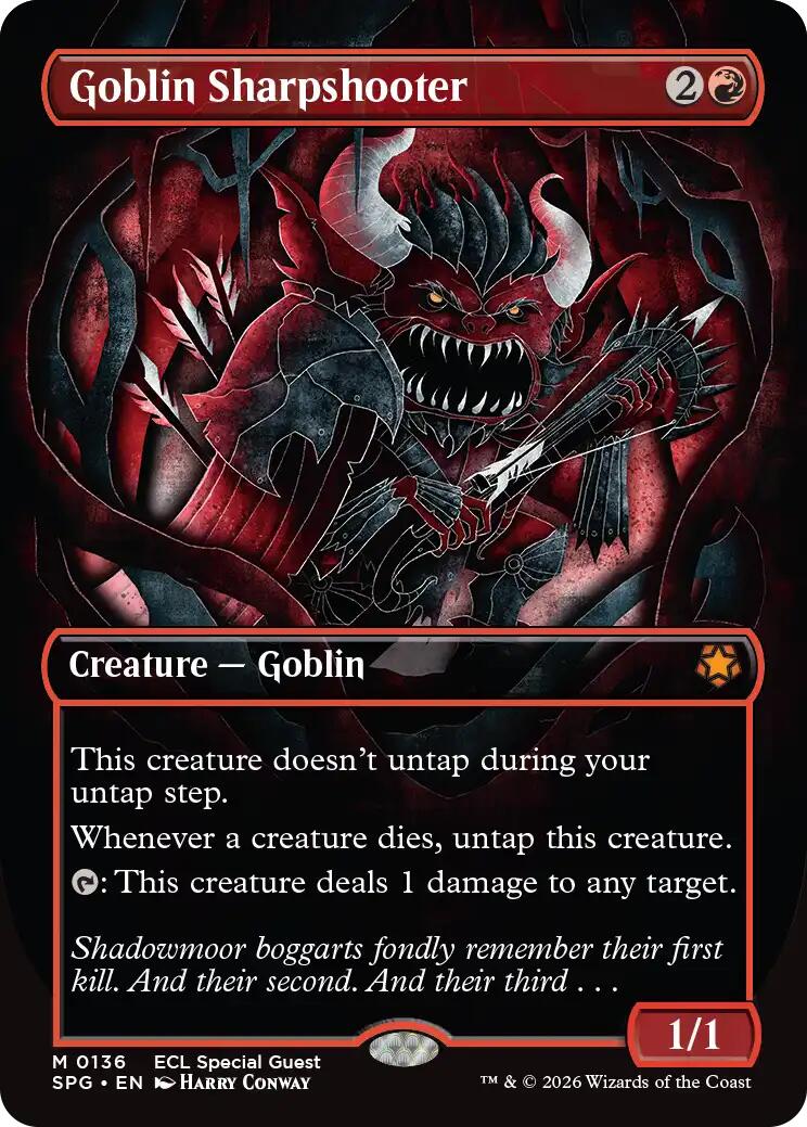 Goblin Sharpshooter (Borderless) [SPG - 136] — Fox and Fable Games