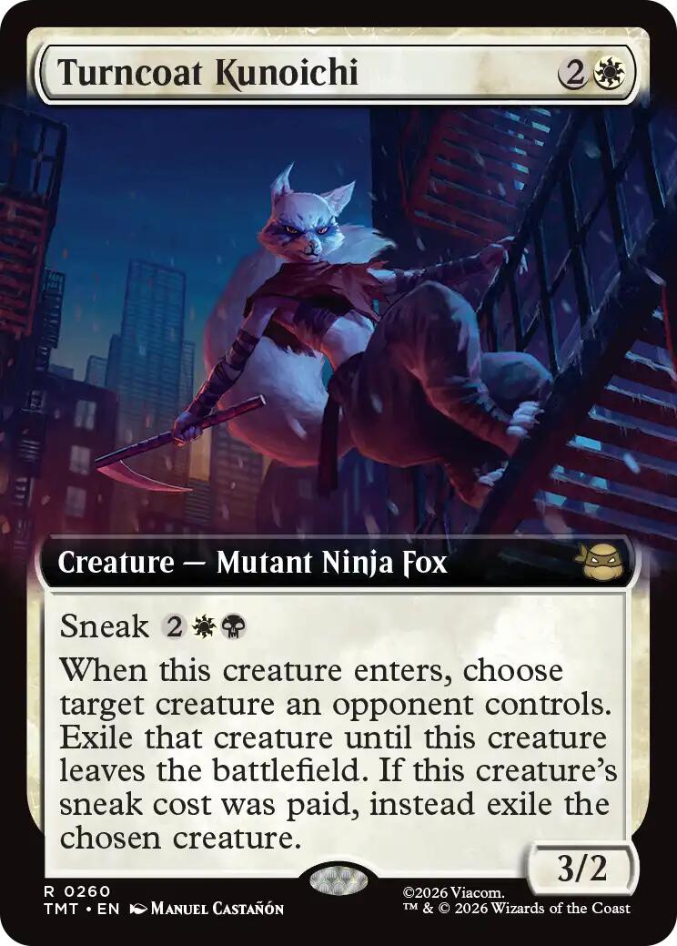 Turncoat Kunoichi (Extended Art) [TMT - 260] — Fox and Fable Games